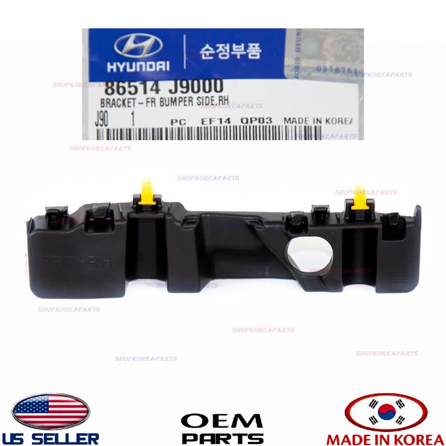 Front Bumper Bracket Retainer Right Passen 86514J9000 for Hyundai Kona ...