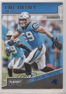 2018 Panini Playoff Touchdown Silver Luke Kuechly #31 g6p | eBay