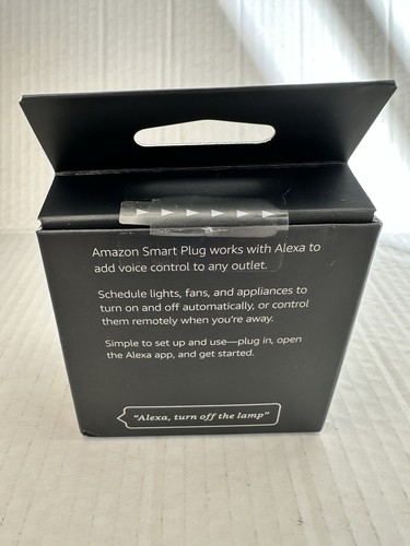 Amazon Smart Plug White Works With Alexa NEW Sealed | eBay