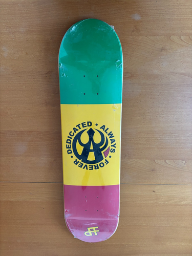 RARE DAF (Dedicated Always Forever) Skateboard Deck Rasta - 7.75 | eBay