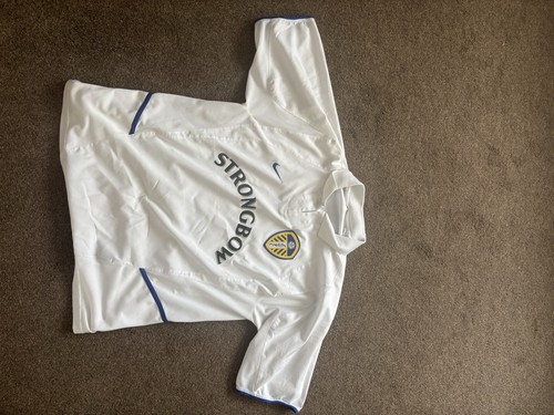 Leeds United Men’s Nike Strongbow Home Shirt 2002/3 Season Size UK ...