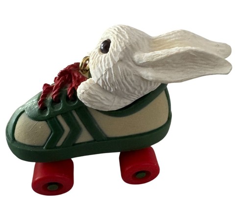 Hallmark Keepsake Ornament Roller Skating Rabbit 1984 NIB | eBay