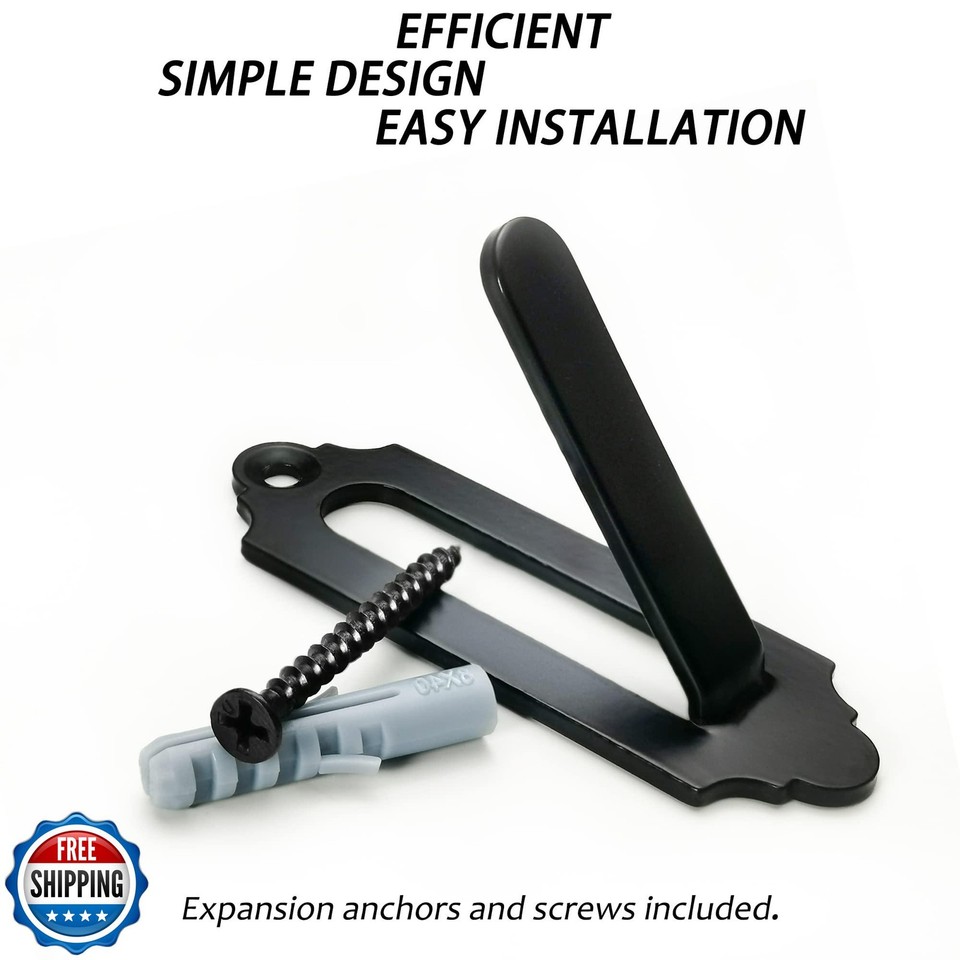 VMSIXVM European Deer Skull Mount Hanger, Euro Wall Mount Hanger for ...