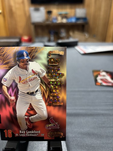 1998 SKYBOX CIRCA THUNDER "SUPER RAVE" # 130 RAY LANKFORD # 21/25 | eBay