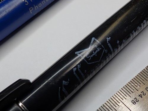 x4 c1980s Pentel Calligraphic Lot Pen Marker Sanford Masterwriter ...