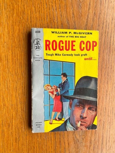 William P. McGivern Rogue Cop # 1030 1st Canadian mass market ed 2nd printing VG | eBay