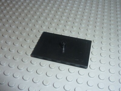LEGO Black Train Bogie Plate Tile Modified 6x4 5mm Pin Ref 4025 Set ...