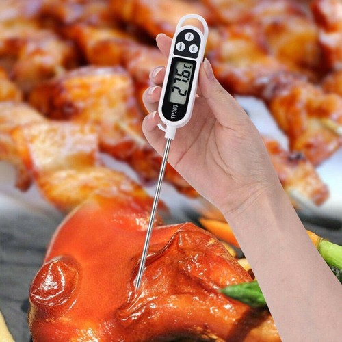 2X Digital Food Thermometer Cooking Meat Stab Probe Kitchen Temperature ...