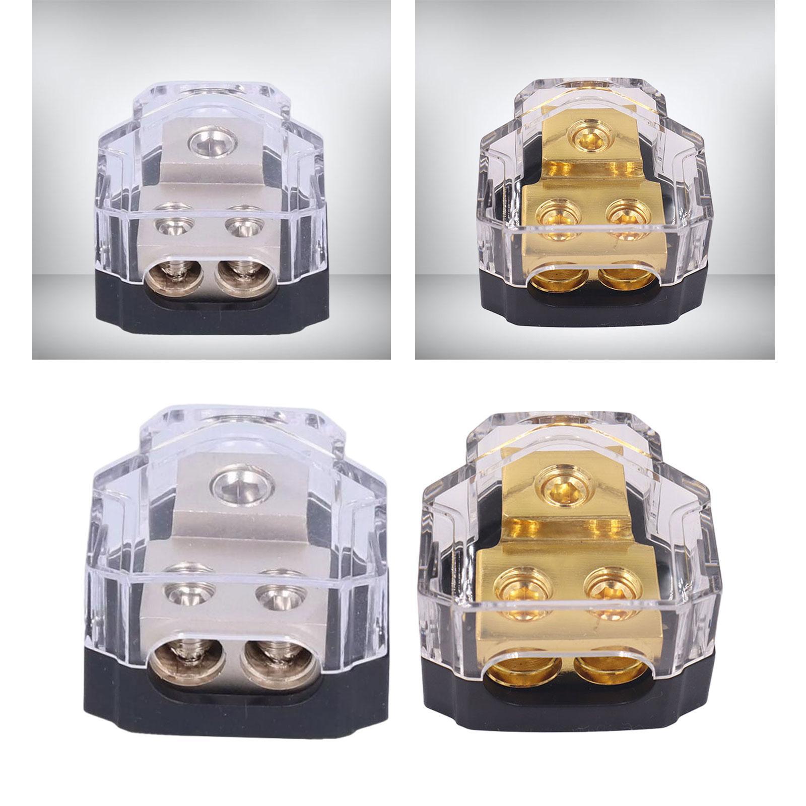 2 Way Amp Power Distribution Block Sturdy Easily Install Amplifier ...