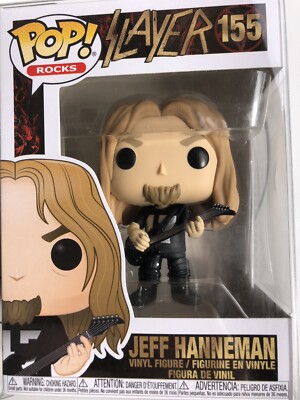 Rocks Funko Pop - Jeff Hanneman - Slayer #155 Vaulted Funko Pop + Free ...