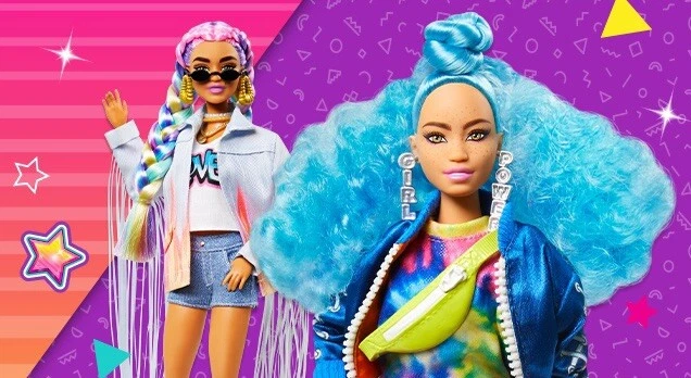 Barbie Extra Doll #13 In Basketball Jersey Bike Shorts With