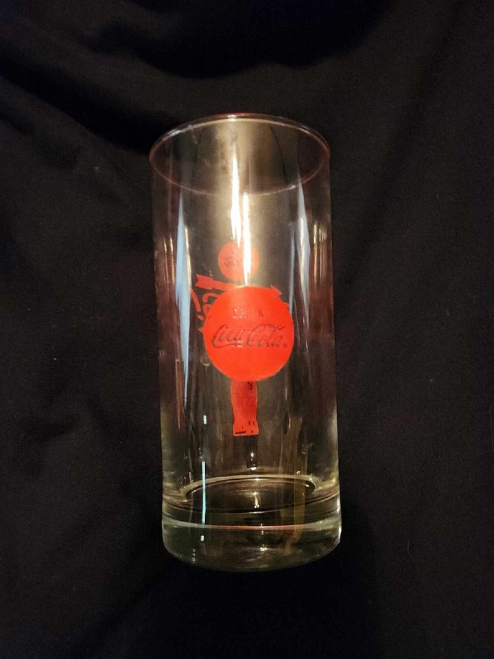 PAIR OF VINTAGE-COCA-COLA ZING GLASS- 6" -DRINK COCA-COLA | eBay