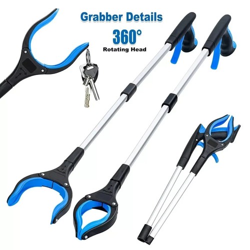 Trash Reacher Grabber Industrial Pick Up Stick Heavy Duty Grabber Tool ...