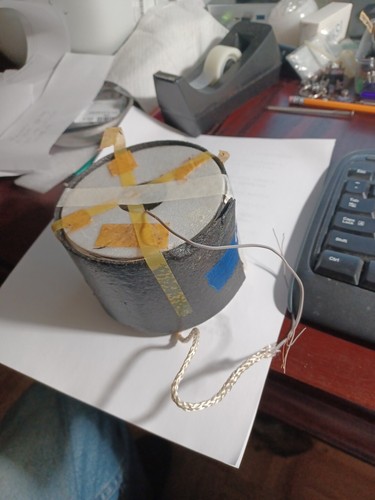 Spool Of 2 Conductor Torpedo Guidance Cable, copper .015 dia. , 700 Ft ...