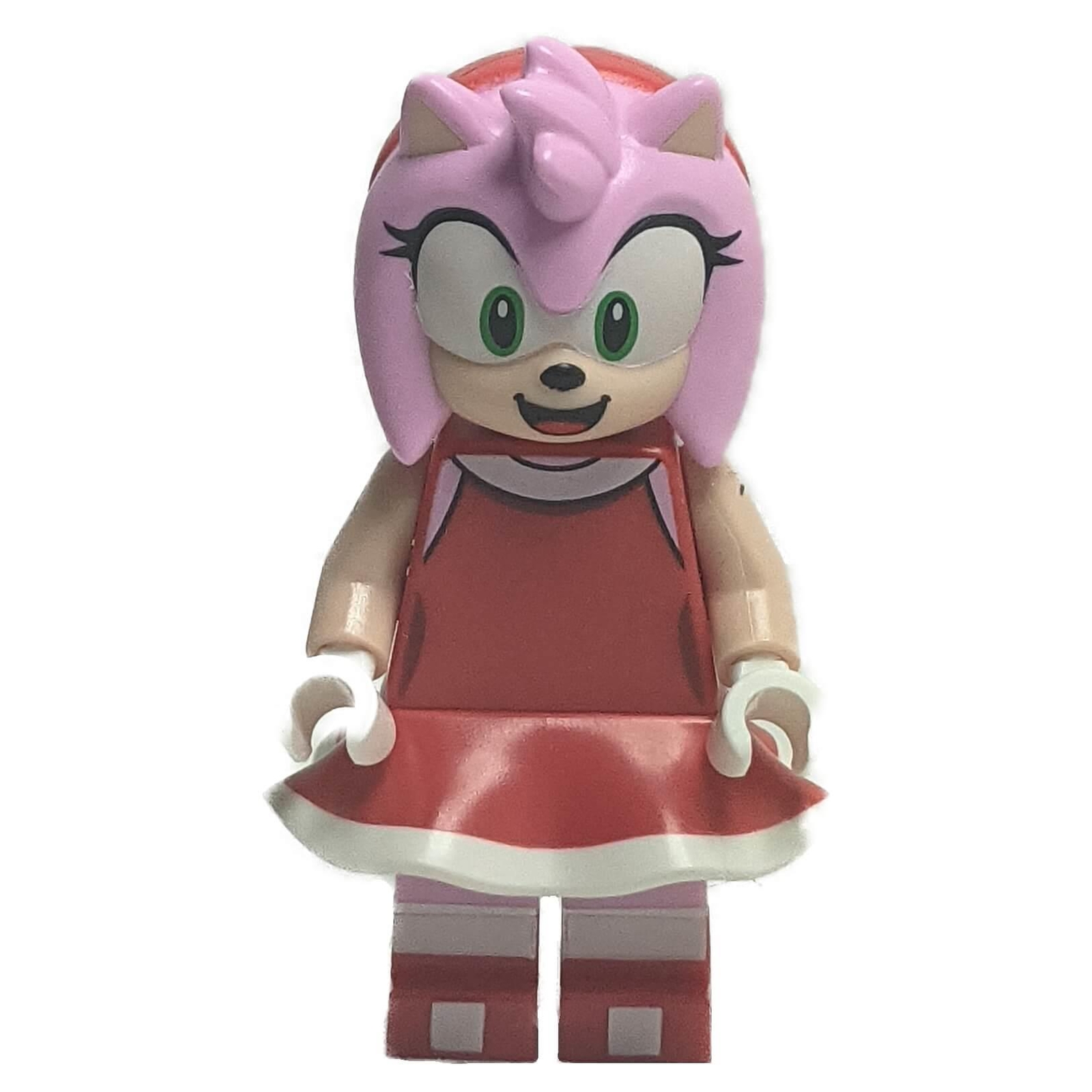 LEGO® Amy Rose Minifigure Red Dress - Sonic The Hedgehog Set 76991 ...