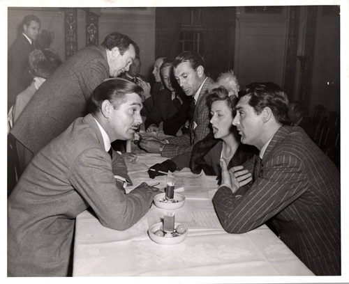 Clark Gable + Cary Grant + Gary Cooper + IRENE DUNNE WWII 1940s RARE ...