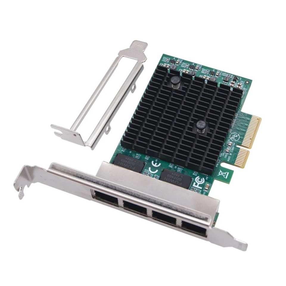 Desktop PC 2.5G PCIe Network Card 1/2/4 Port Gigabit Network Card ...