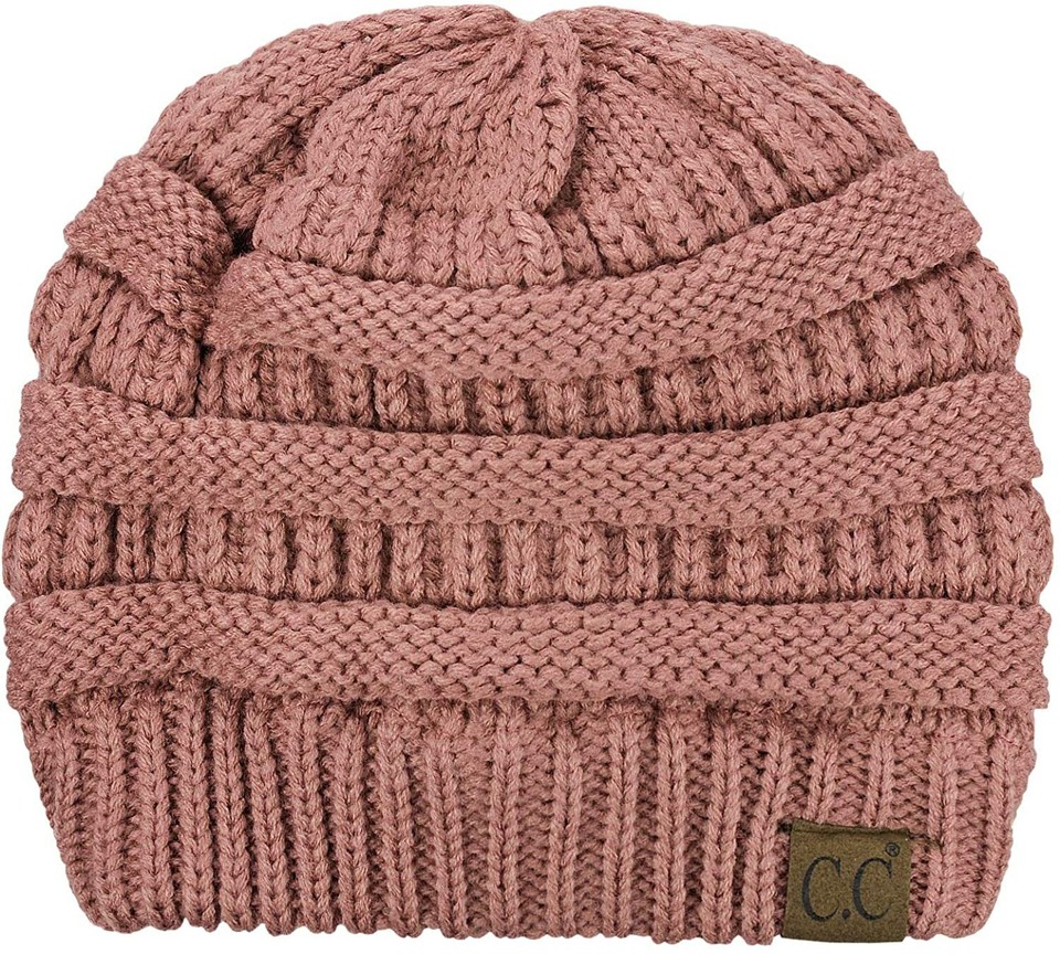 Hot item CC C.C Beanie New Women's Knit Slouchy Thick Cap Hat Unisex ...
