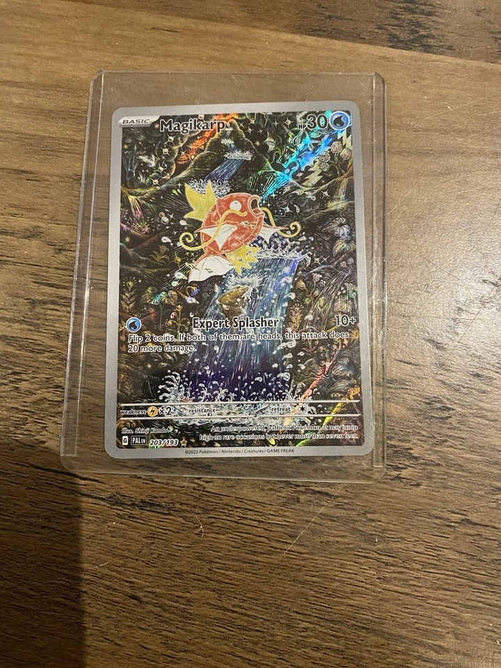 Magikarp 203/193 Paldea Evolved Illustration Rare Card - Pokemon NM | eBay