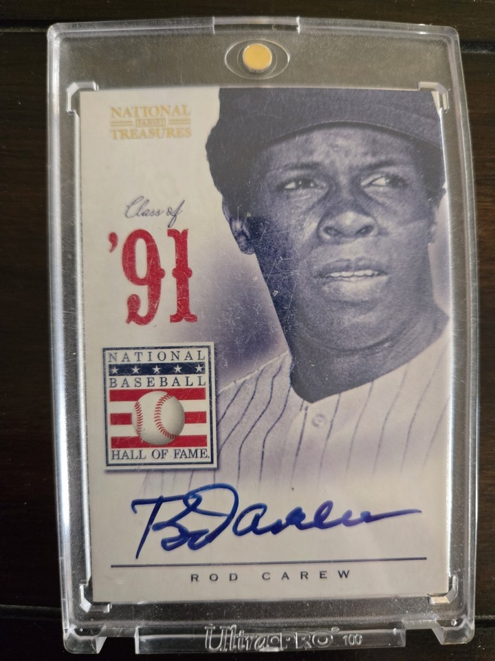 Rod Carew Autograph Cards Serial Numbered | eBay