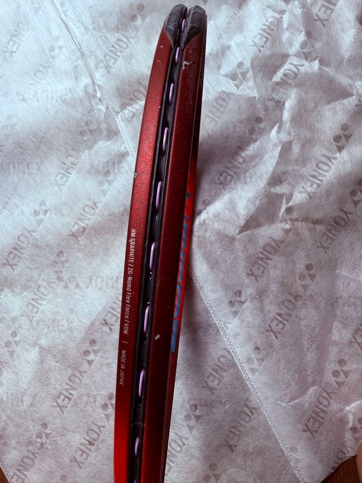 YONEX V Core 98 Tennis Racket 98 sq in G2 27" Tango Red New | eBay