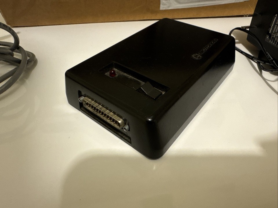 Motorola RIB Programming Radio Interface Box With Power Serial Cord OEM ...