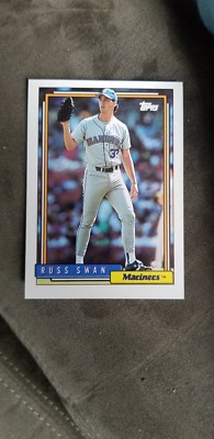 1992 Topps Seattle Mariners Baseball Card #588 Russ Swan | eBay