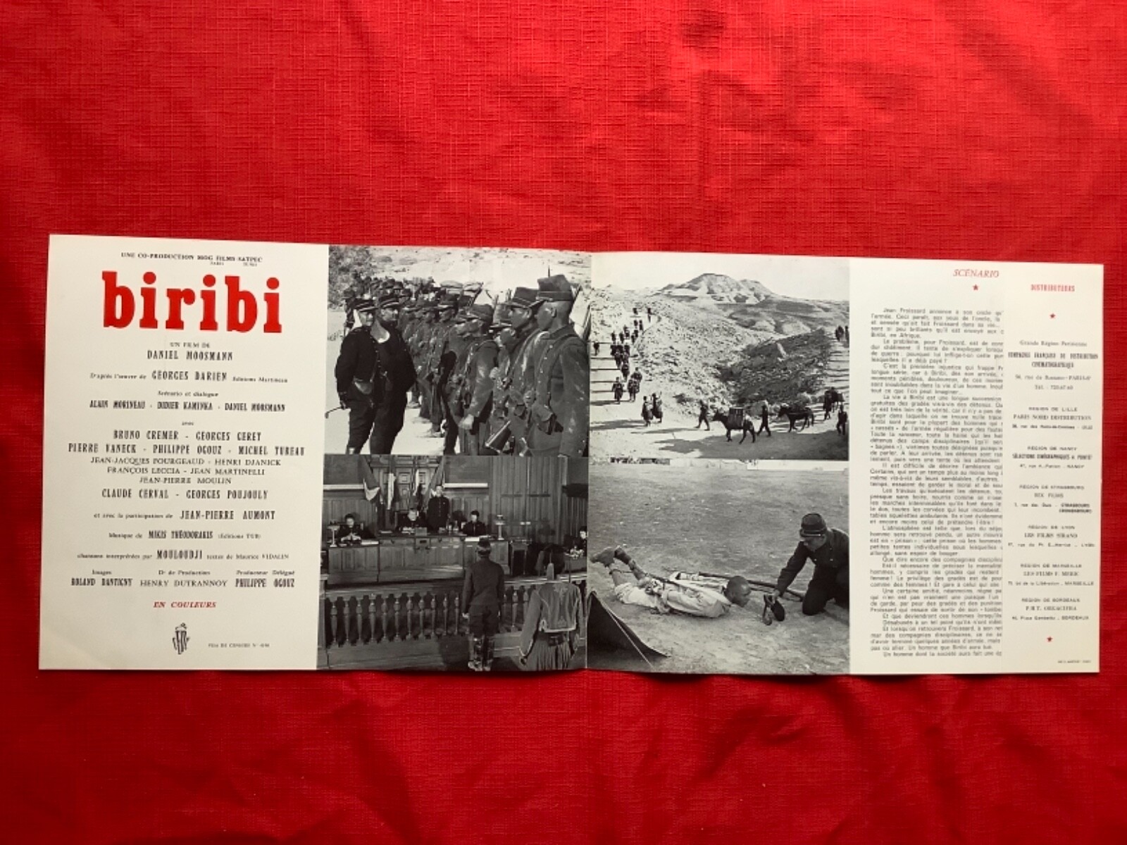 Dossier de presse »BIRIBI »1969- Bruno CRÉMER - Pierre Van ECK- Daniel ...