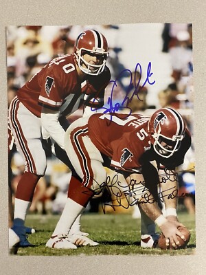 Steve Bartkowski & Jeff Van Note signed ATLANTA FALCONS 8 X 10 photo | eBay
