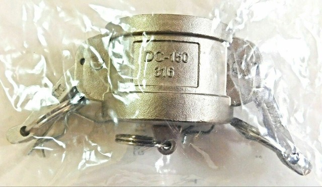 Dixon DC-150-SS Global Type DC Dust Cap Size 1-1/2" 316 Stainless Steel ...
