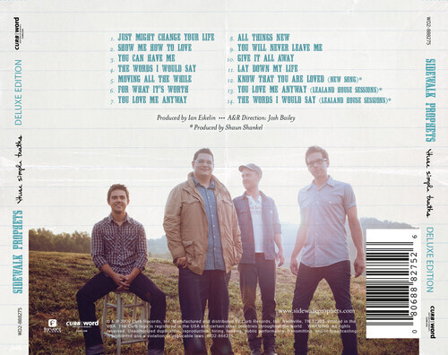 Sidewalk Prophets - These Simple Truths Deluxe Edition [New CD ...