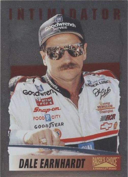 1996 Pinnacle Racer's Choice - Intimidator Dale Earnhardt #57 Speedway ...