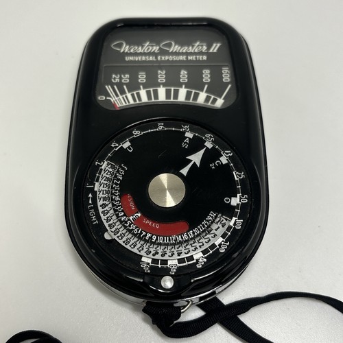 Weston Master 2 Universal Exposure Meter Model 735 USA W/ Strap | eBay