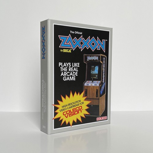 ColecoVision Zaxxon REPRO BOX - sturdy high quality boxes with foam ...