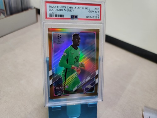 2020-21 Topps Chrome UCL - Edouard Mendy #38 Gold Refractor /50 (RC ...