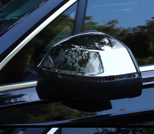 For Audi Q7 2020-2022 2023 ABS Chrome Exterior Rear View Mirror Cover ...