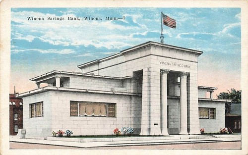 c1920 Winona Savings Bank Winona Minnesota MN P565 | eBay
