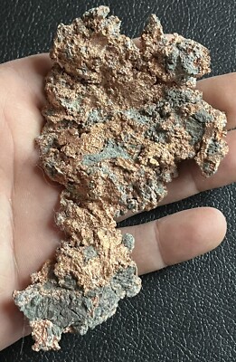 11cm Big Solid Natural Copper Specimen prospected from Keweenaw ...