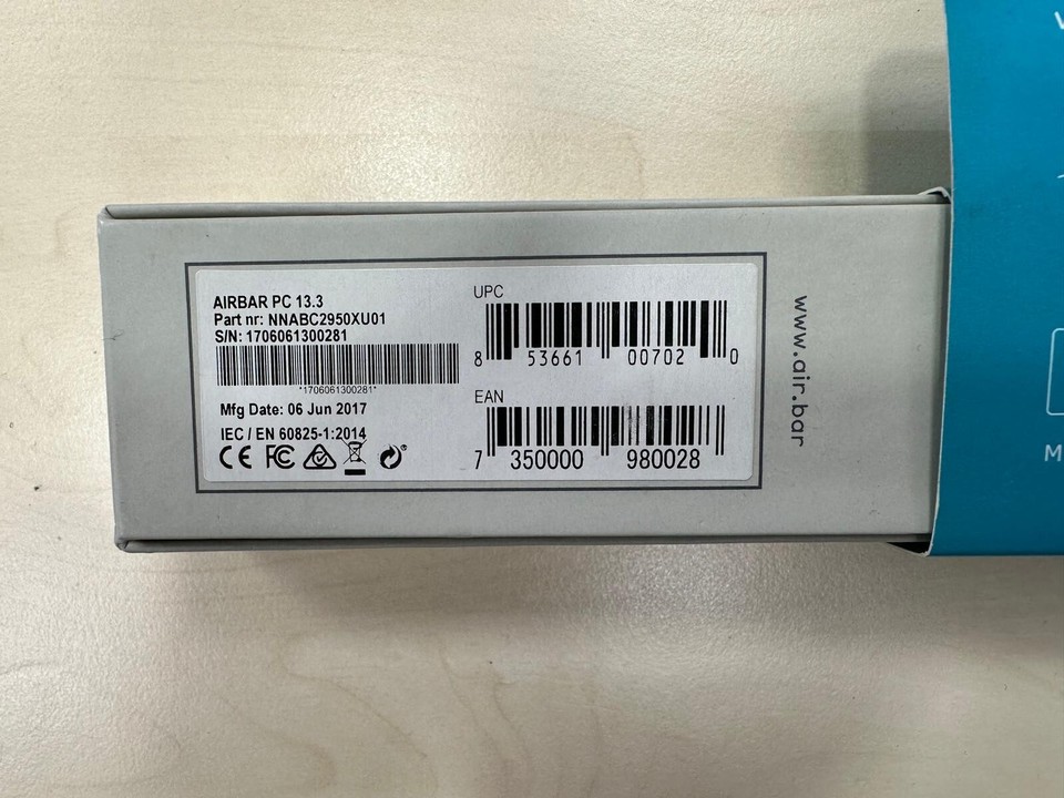 AirBar Touchscreen Sensor for 13.3 inch Win 10 Laptops Notebook ...