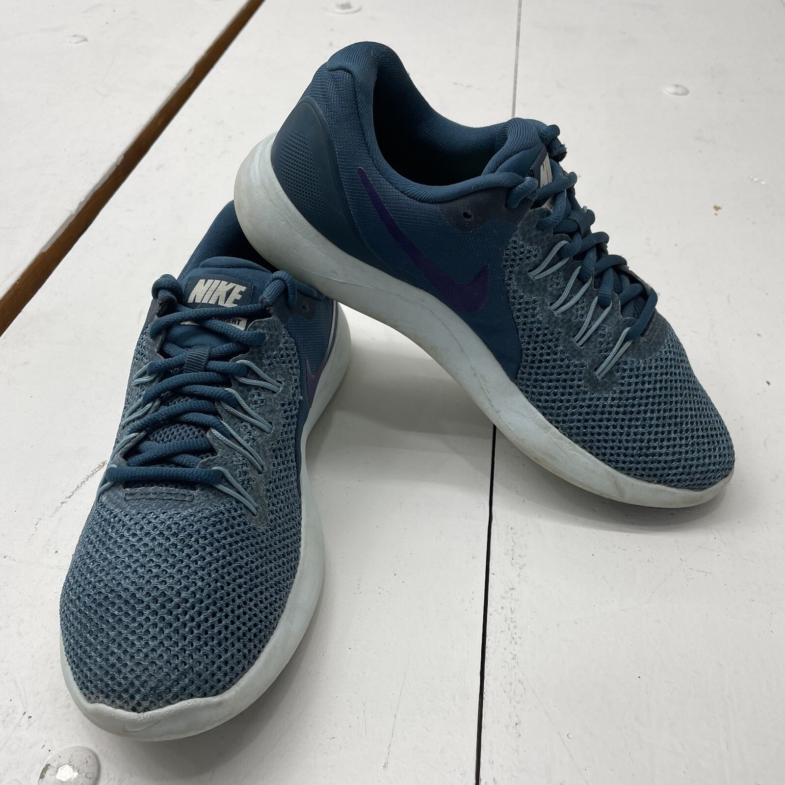 Nike Teal Purple Lunar Apparent Running Shoes Athletic Sneakers Womens ...