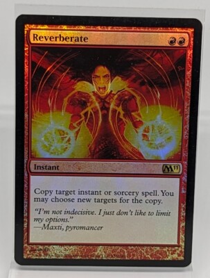 MTG Reverberate FOIL Magic 2011 155/249 Rare Magic the Gathering | eBay