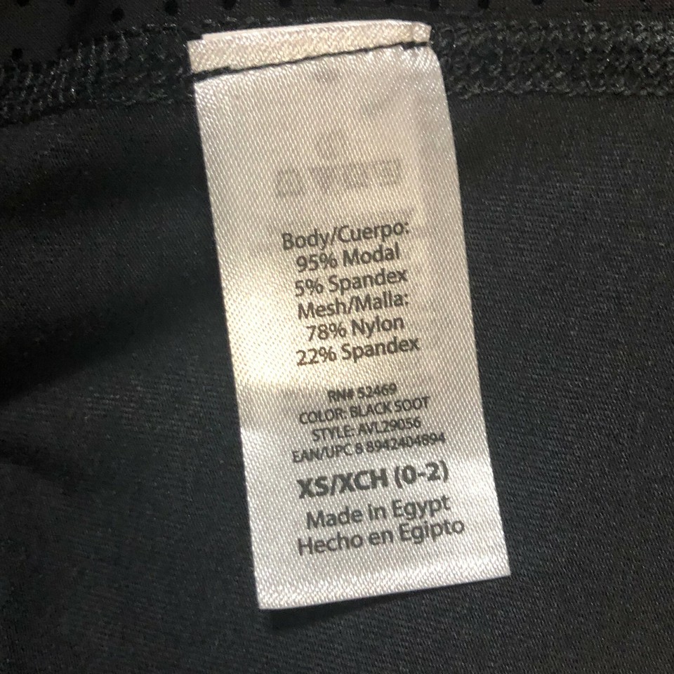 Women's Avia Performance Black Racerback Tank NWT size XS(0-2) | eBay