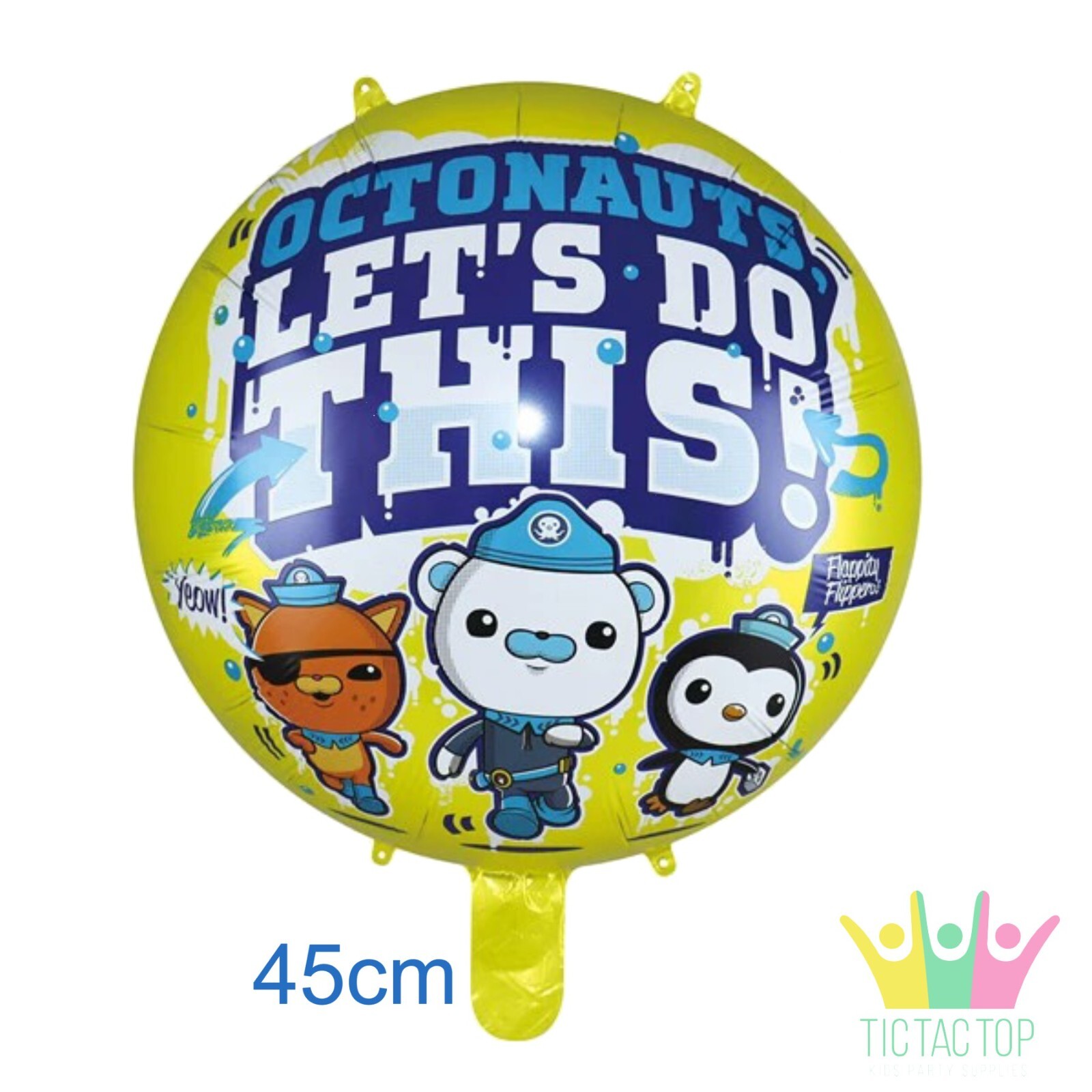 45cm Octonauts Helium Foil Balloon. Lolly Loot Bag Cake Party Bunting ...