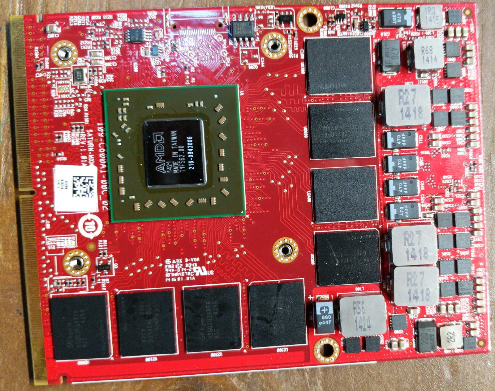 Dell AMD ATI FirePro M6100 Video Card 0MG0X9 MG0X9 2GB GDDR5 for ...