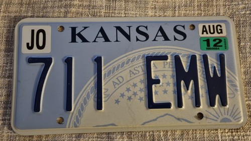 KANSAS LICENSE PLATE 2012 | eBay