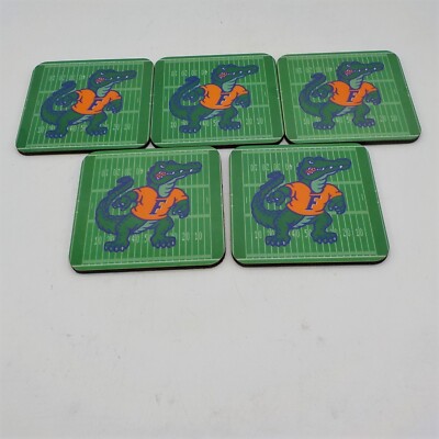 Florida Gators table coasters set of 5 | eBay