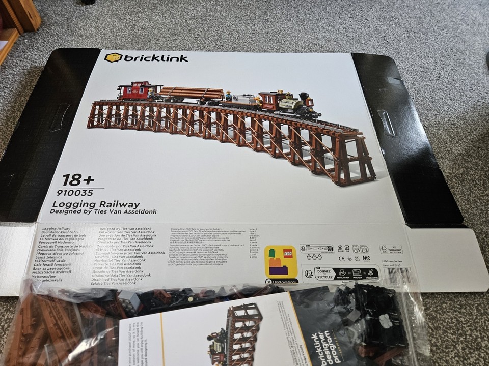 Lego Bricklink 910035 logging railway | eBay UK