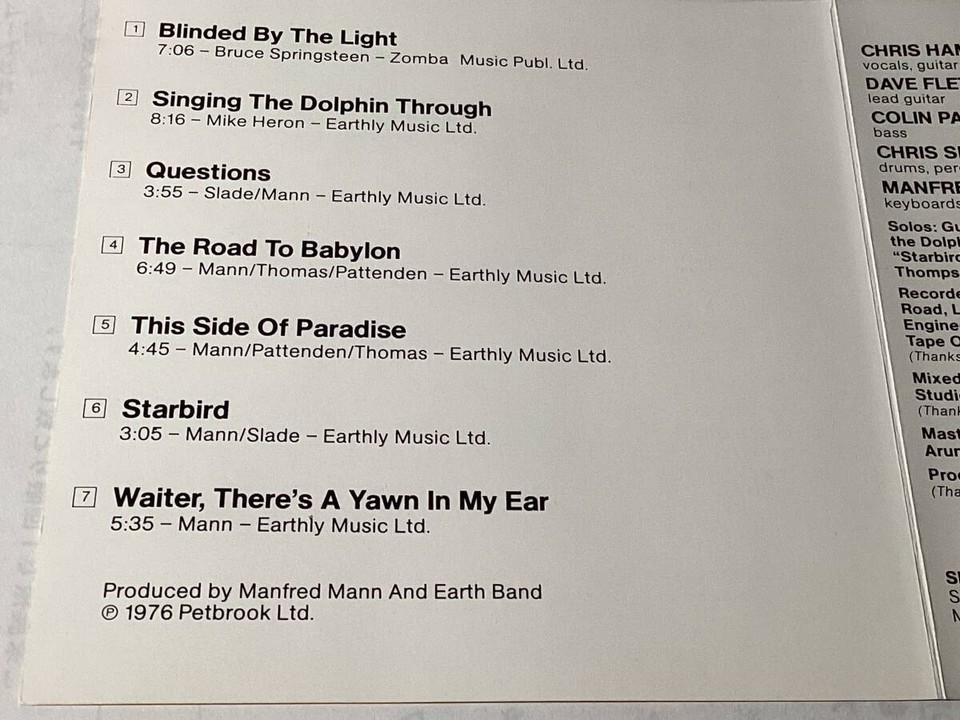 CD Manfred Mann s Earth Band Quiet Storm Chris Thompson (The Night) | eBay