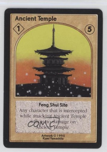1995 Shadowfist Collectible Card Game Standard Ancient Temple | eBay