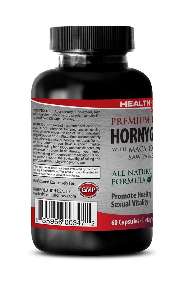 HORNY GOAT WEED SUPPLEMENT - Mucuna Pruriens, Herbal Blend, Stamina ...